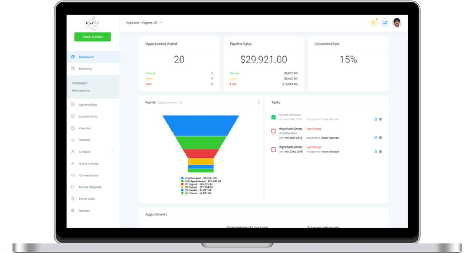 Getting Started with Taylor'd Funnels