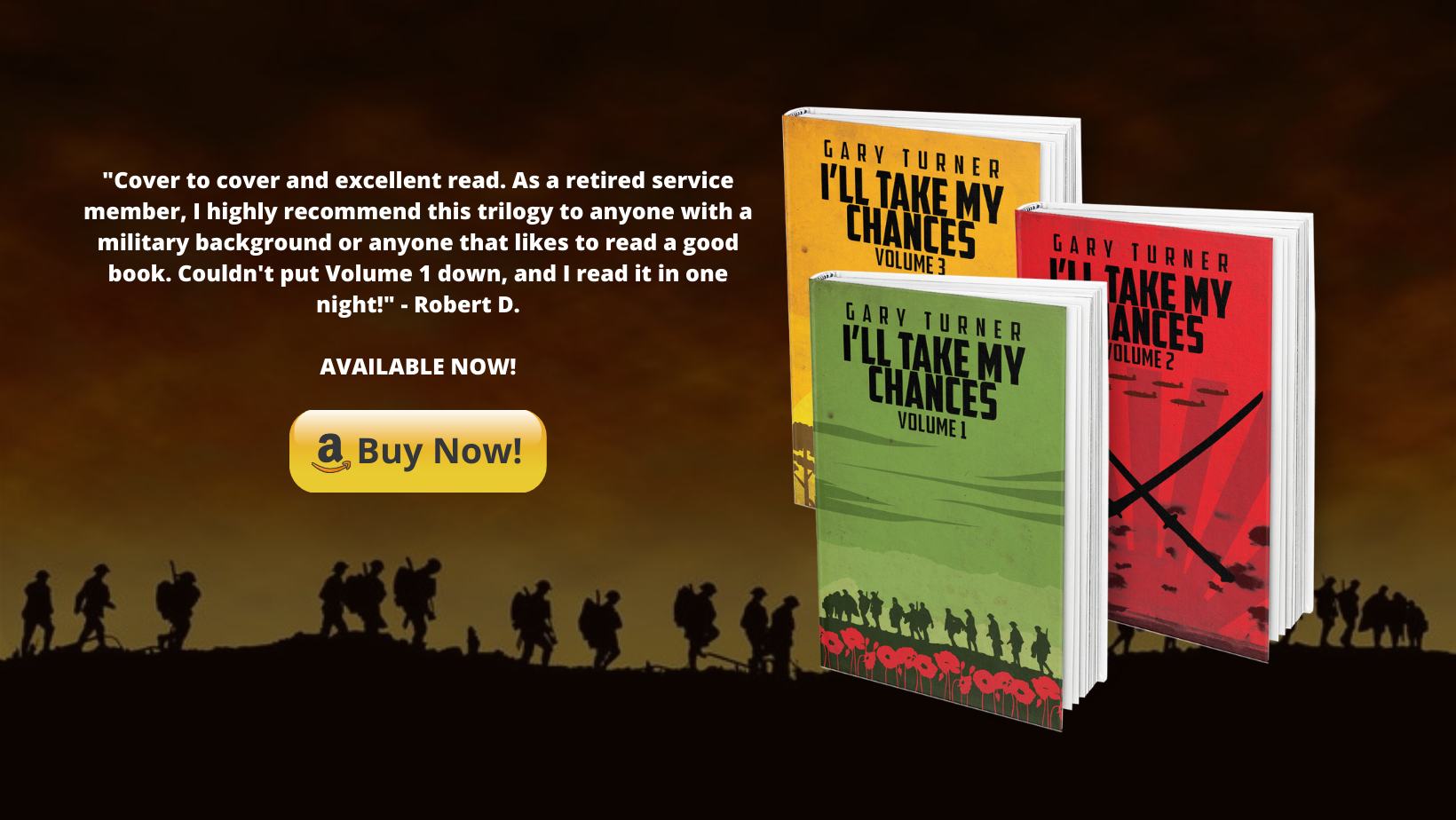 Gary Turner | Author of the I'll Take My Chances series