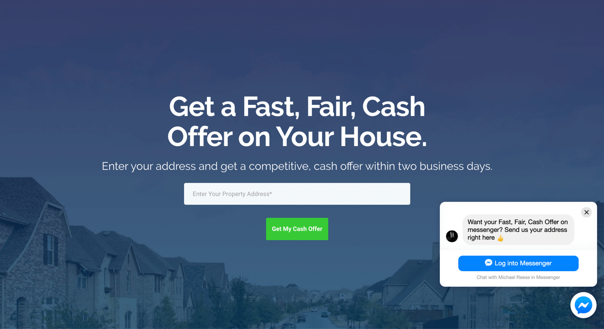 Get a Fast, Fair, Cash Offer on Your House Today