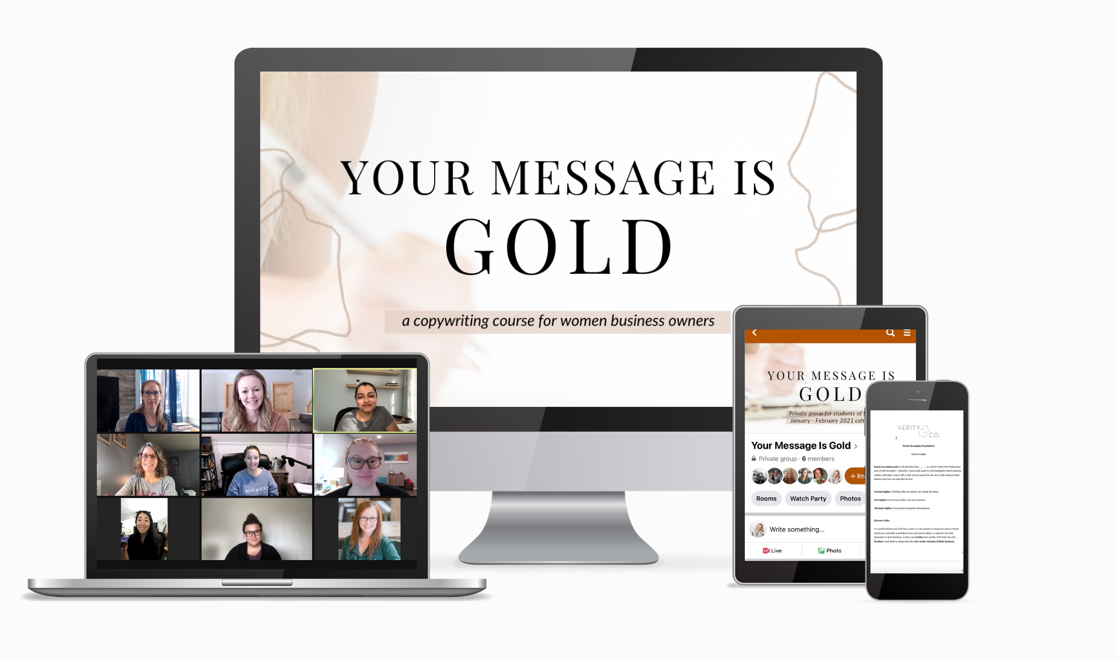 Enrollment is now open! Your Message Is Gold