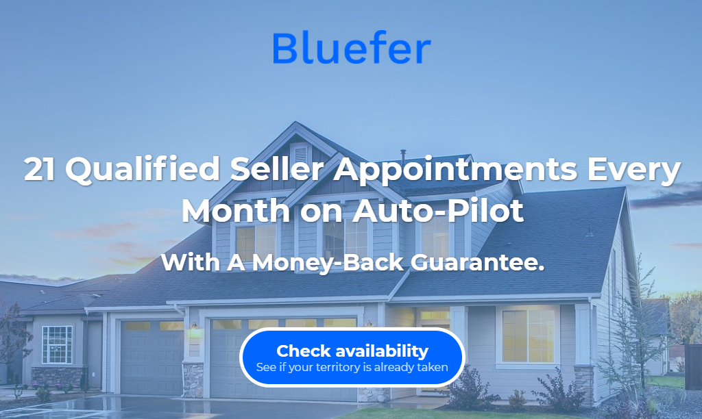 Bluefer - Qualified Seller Leads Guaranteed