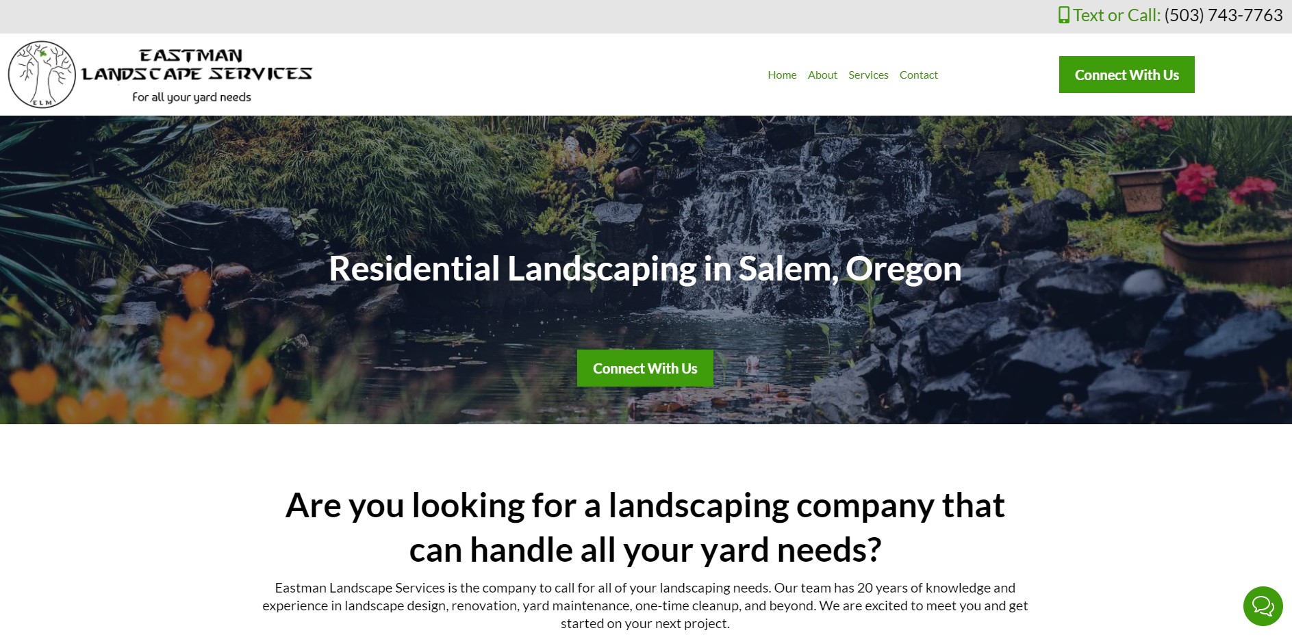 Residential Landscaping Salem Oregon | Eastman Landscape Services