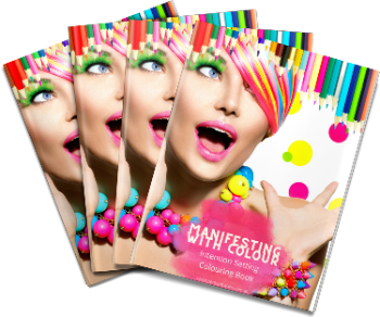 Manifesting With Colour - A Guided Coloring Book for Manifestation