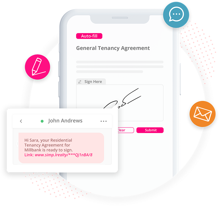 SimpleRent Digital Smart Lease: Contract Software